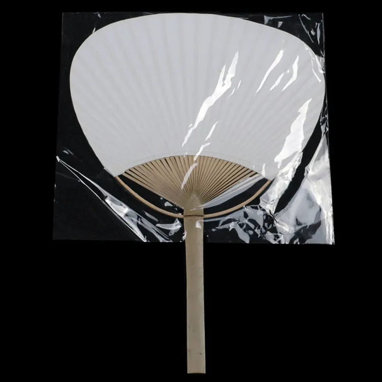 Paddle Hand Fans With Bamboo Frame And Handle Wedding Party Souvenirs ...