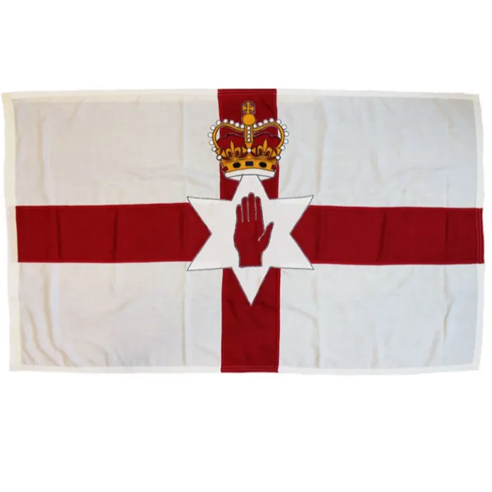 Northern Ireland Flag 59x35 in 150x90 cm 100D Polyester with Two Brass ...