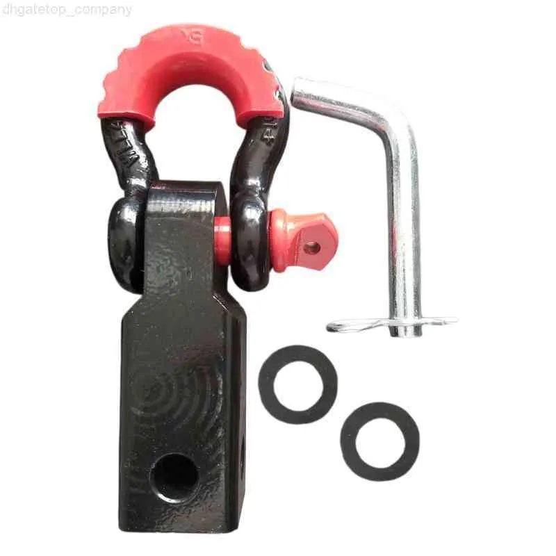 Universal Tow Hitch Receiver Kit - Heavy Duty Trailer Shackle Block ...