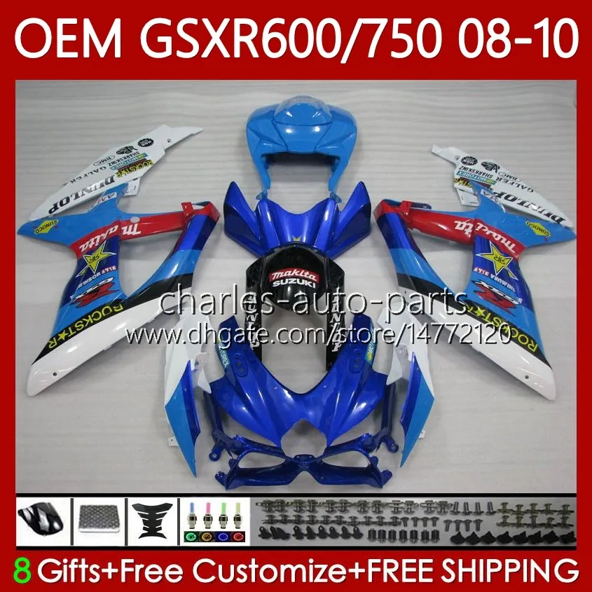 OEM Injection Mold Body For SUZUKI GSXR 600/750 CC K8 600CC 750CC 2008 ...