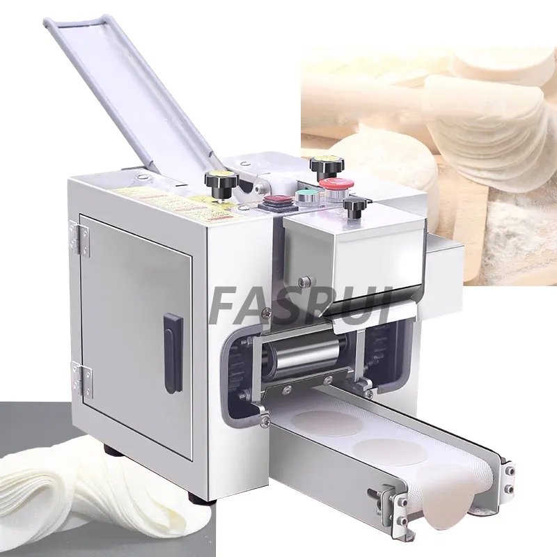 Automatic Samosa Pastry Sheet Machine Square Wonton Skin Forming Maker ...