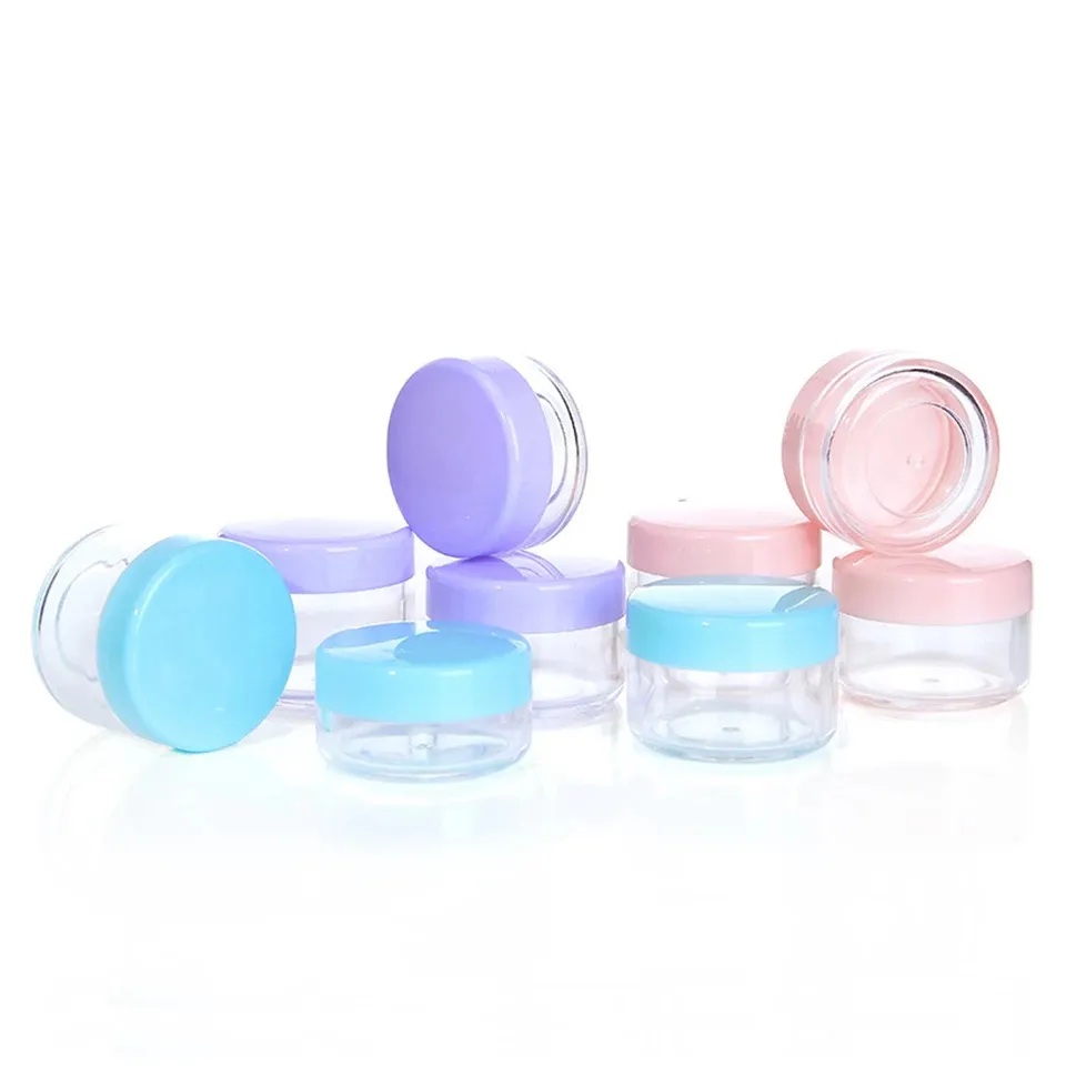 Plastic Jar 15g Wax Containers Box Empty Travel Jar Case Small Cosmetic ...