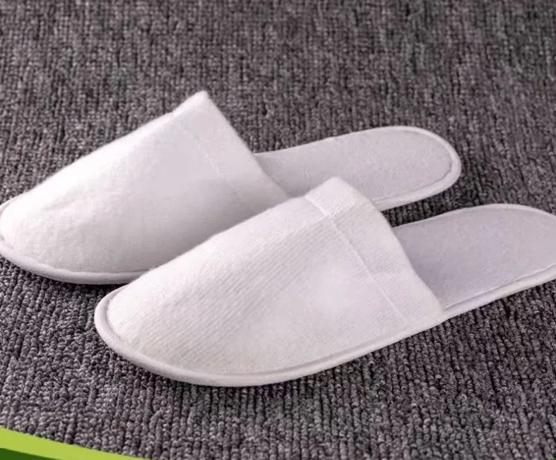 Bulk Disposable Slippers - Anti-Slip Spa Slippers, Hotel Guest Slippers ...