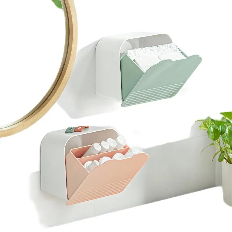 Toilet Paper Storage Boxes Wall Mounted Organizer For Feminine Hygiene ...