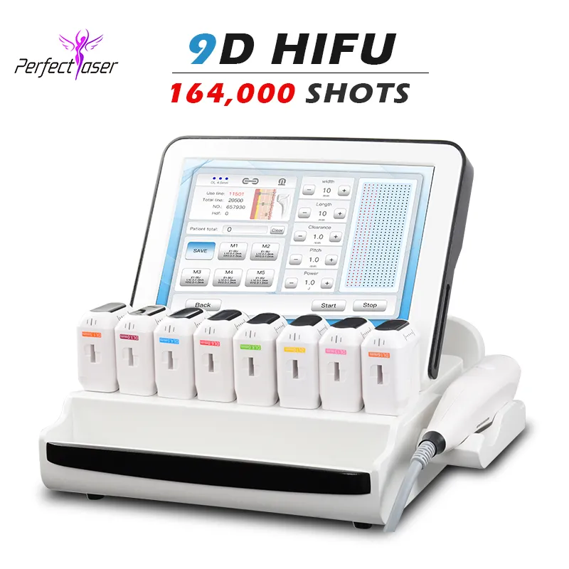 Portable Hifu Machine 2d Hifu Weight Loss Face Lifting Body Slimming 8 ...
