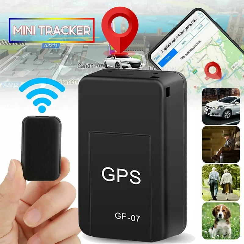 Car GPS Tracker Bike Bicycle Tracking Positioner GF 07 Mini Real Time ...
