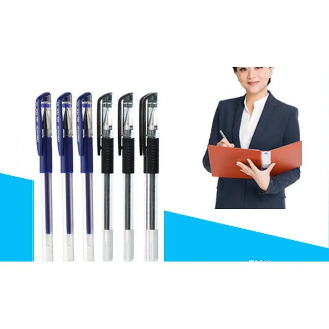 Wholesale 6600es Gel Retractable Ballpoint Pen For Office Signatures 0 ...