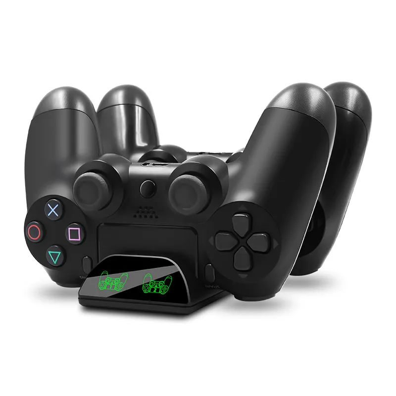 PS4 Controller Charger Dock - Fast Charging Station with LED & Bottom ...