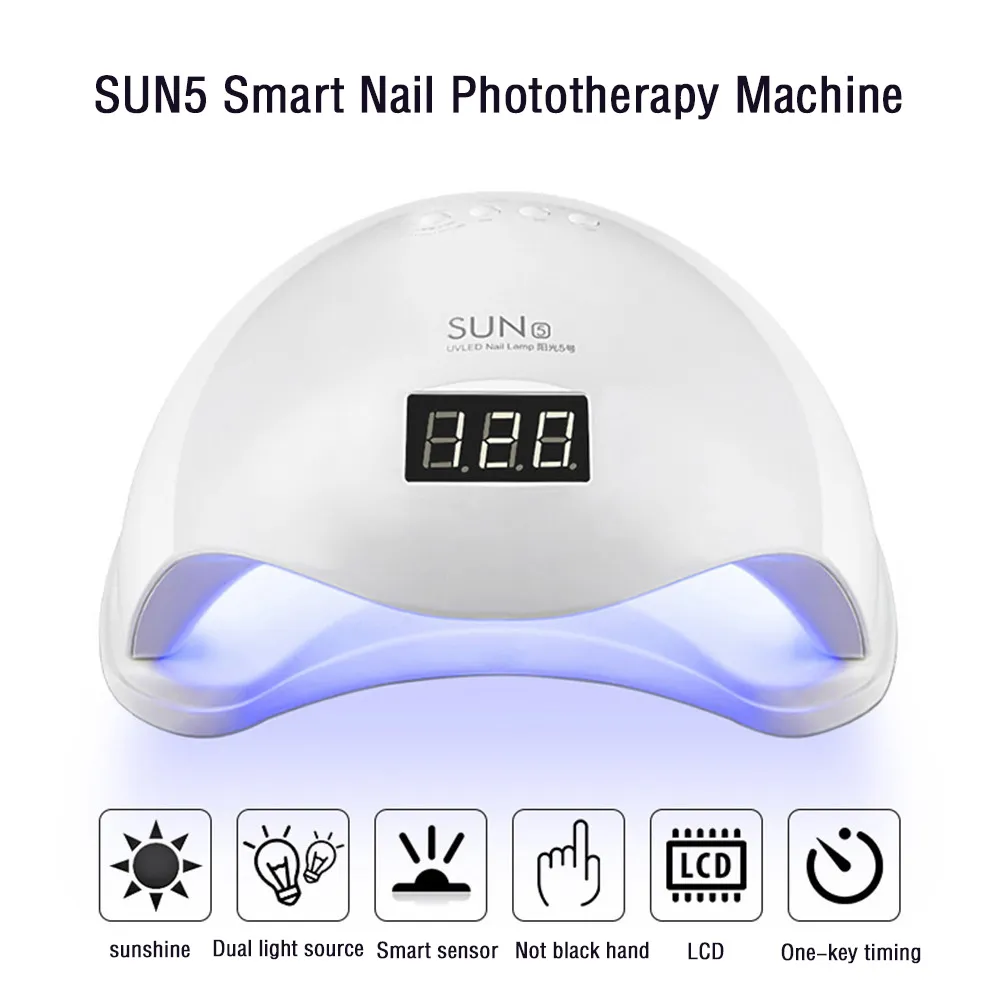 Professional Nail Dryer, UV Nail Curing Lamp With LED Technology For ...