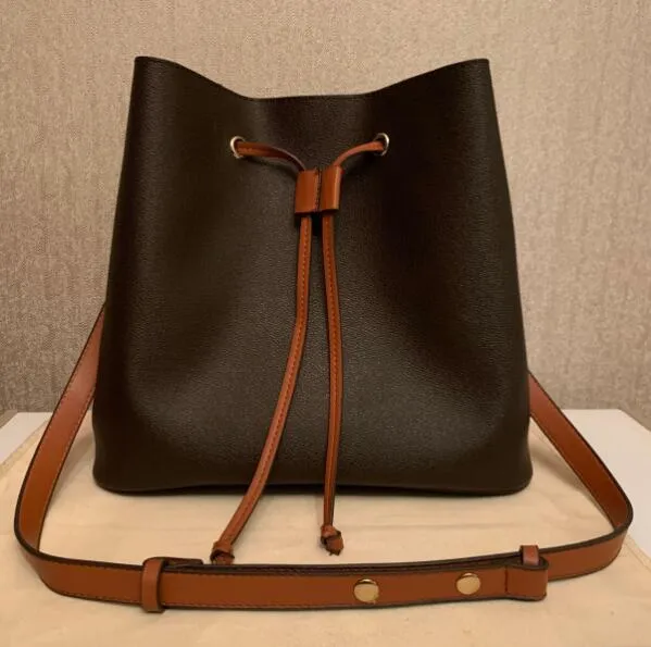 Luxury Designer NEONOE Bucket Bucket Shoulder Bag With Flower Purse ...