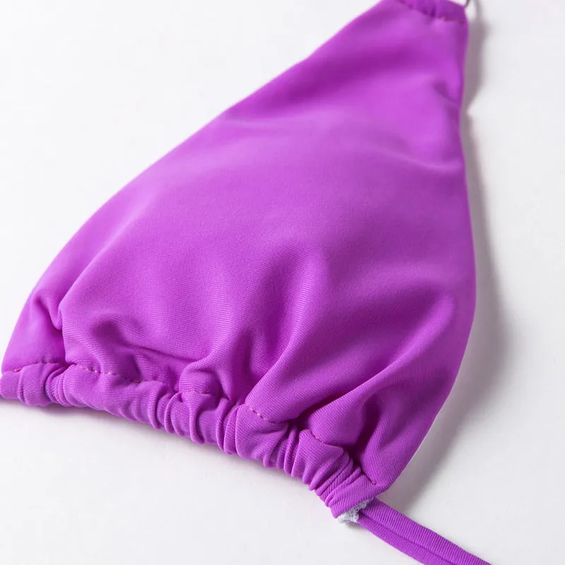 En X Sexy Neón Verde Bikini 2019 Push Up Traje De Baño Femenino Traje ...