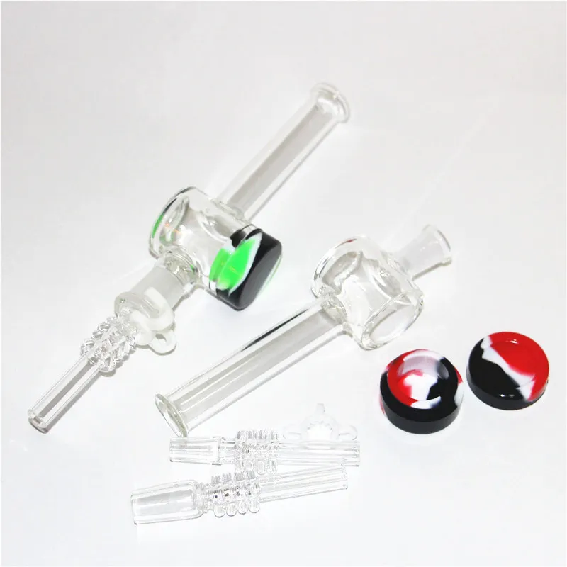 Wholesale Mini Nectar Kit Quartz Dab Straw Glass Water Pipe Bong Smoking Pipe Titanium Quarts ...