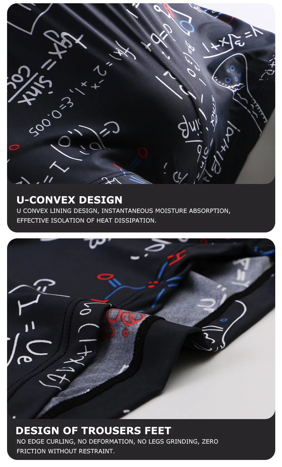 Soutong New Men Boxer Underwear Ice Silk Comfortable Home Underpants ...