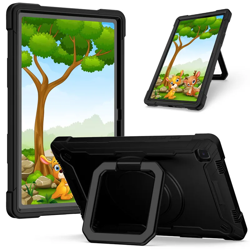 Shockproof Rotating Handle Tablet Stand Case for Samsung Galaxy Tab A8 ...
