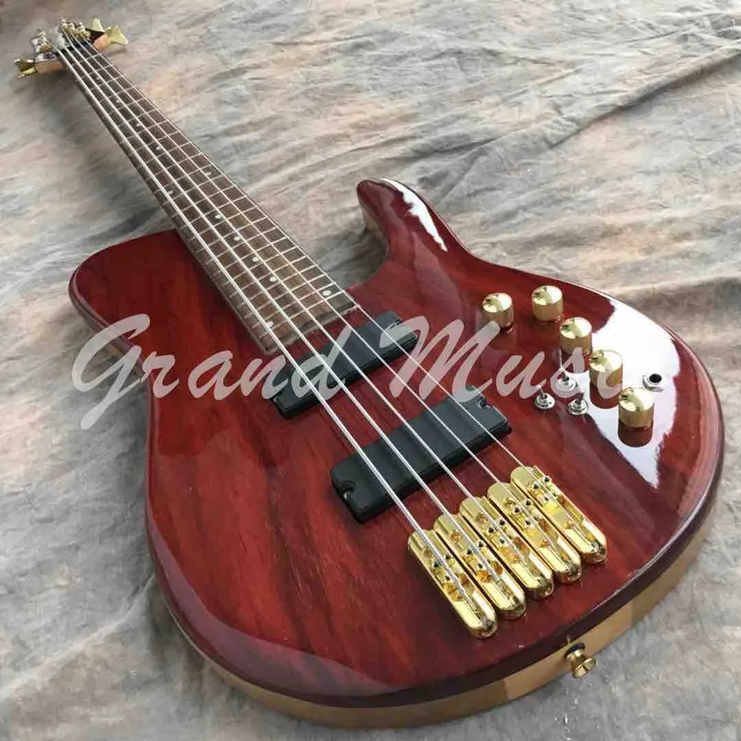 Custom Grand Neck Through Body Maple With Elm 5... From Grandtechnology ...