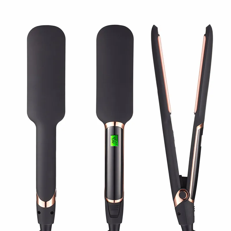 Infrared Hair Straighteners Professional Flat Iron And Curling Irons ...