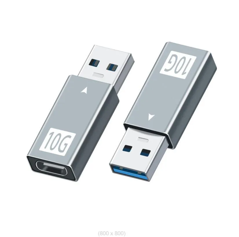 10GB Type C Male To USB 3.1 Female OTG Usb Display Adapter For PC ...