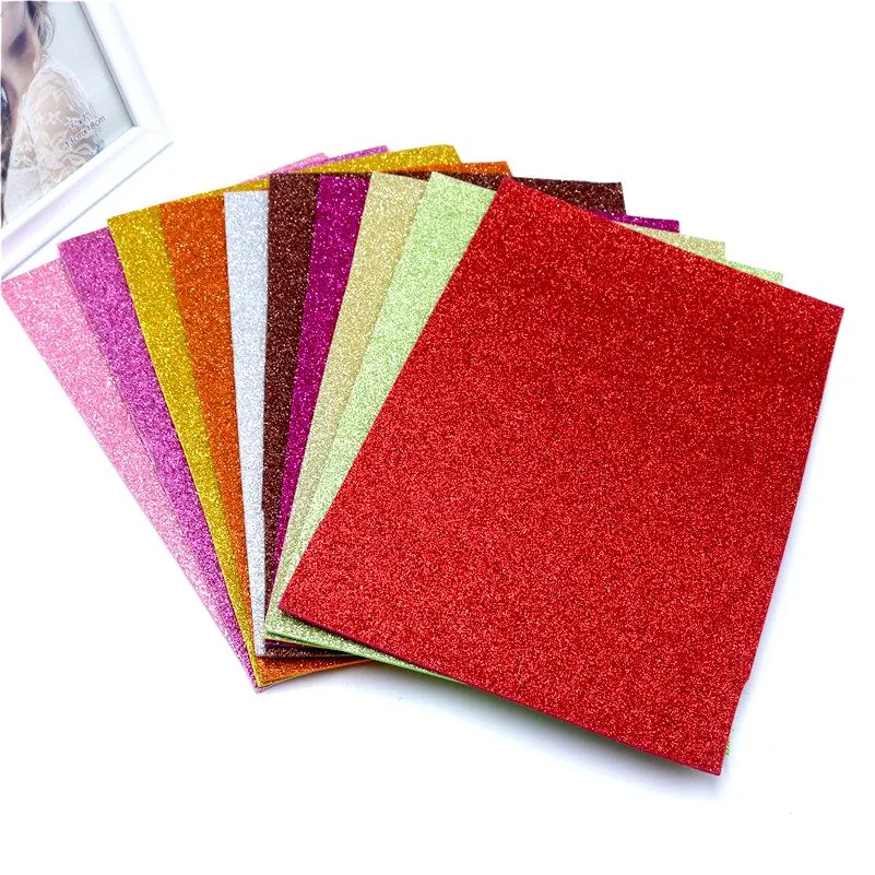 DHgate.com:10Pcs 20x30cm Glitter Sponge Paper Sheets for DIY Crafts ...