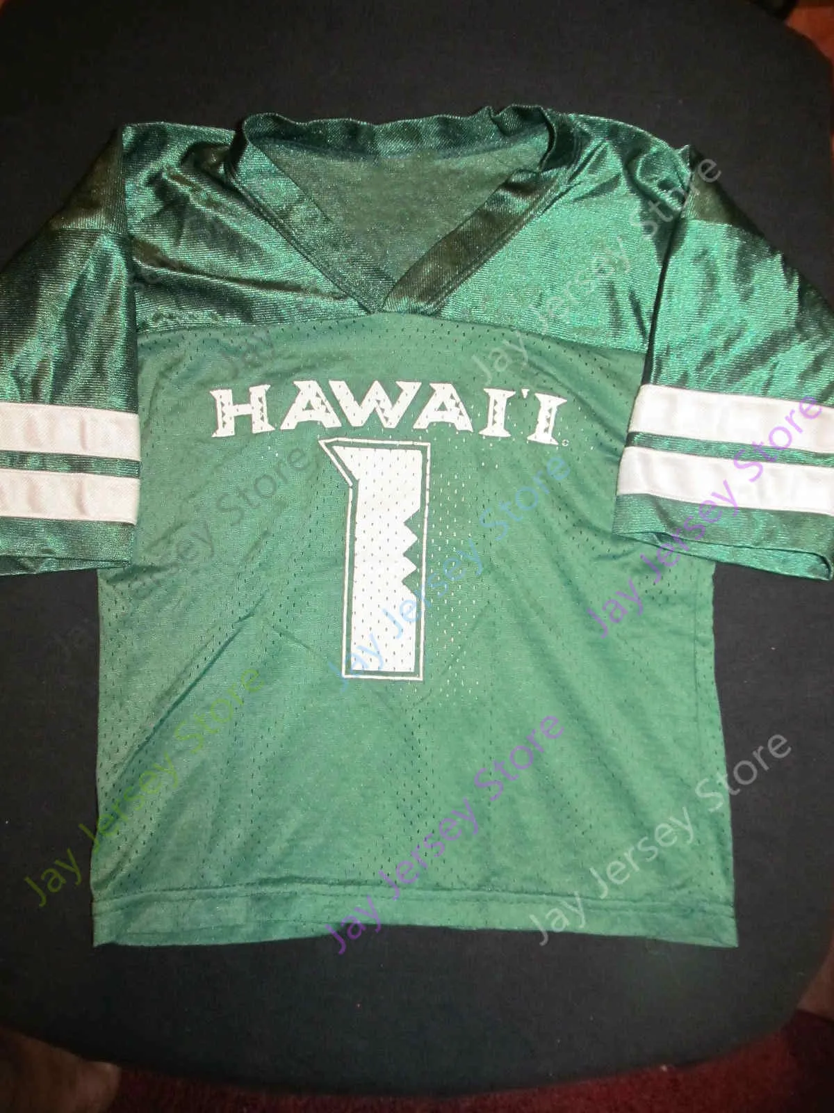 Hawaii Personalized Football Jersey NCAA College Cole McDonald Brayden ...