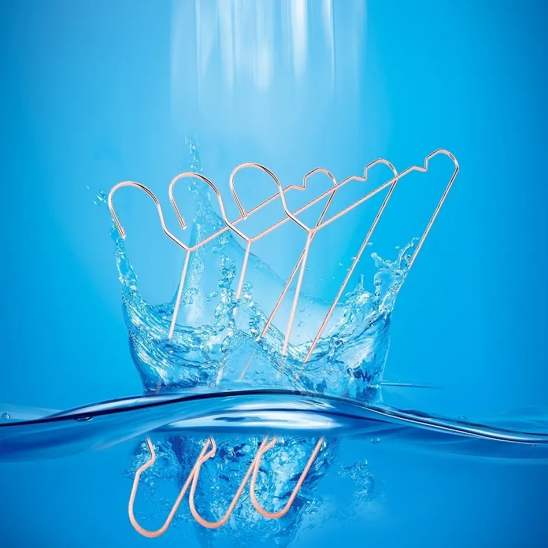 Teeter Hangerlink Rose Copper Gold Metal Clothes Shirts Teeter Hanger ...