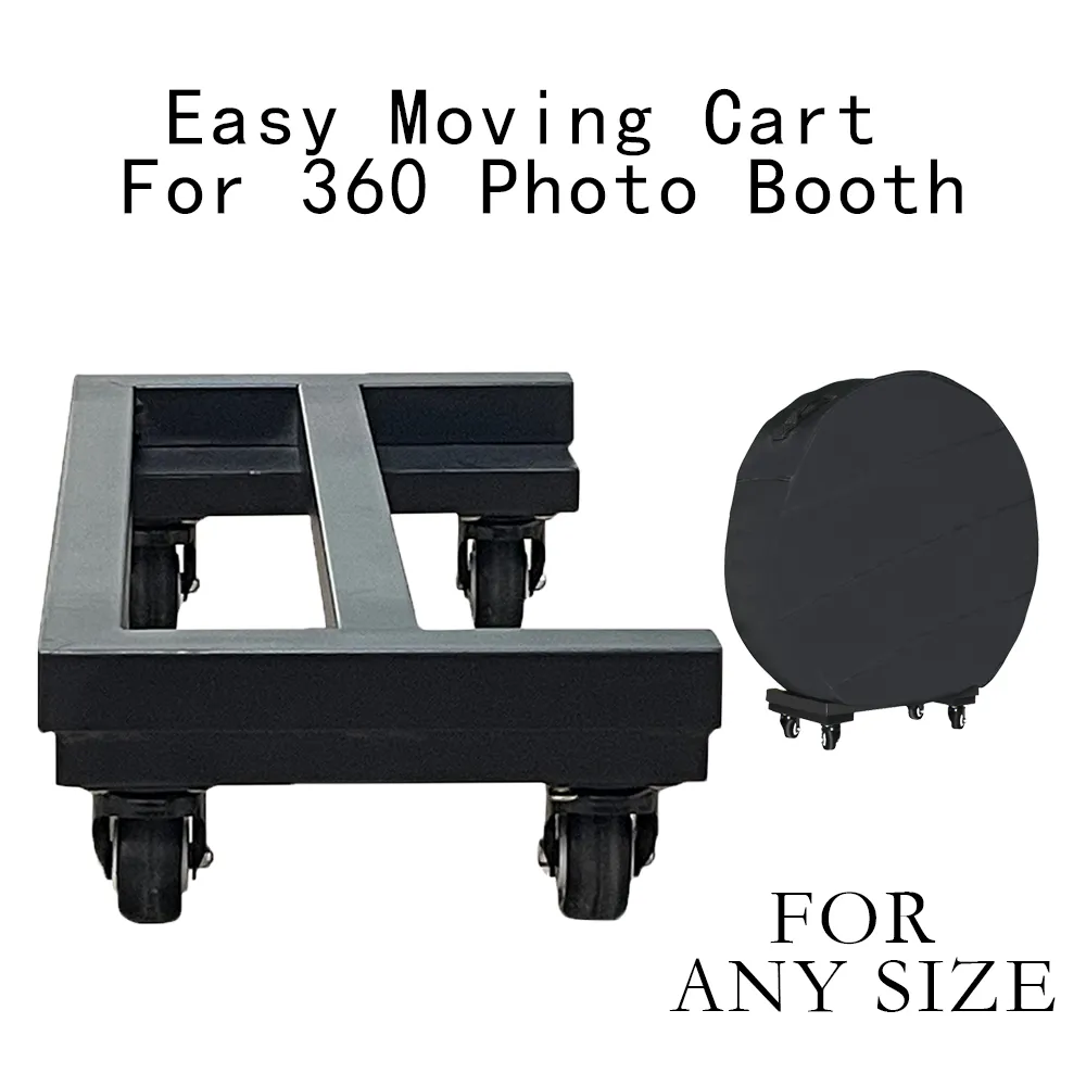 Portable 360 Rotation Photo Booth Cart - Capture Unforgettable Moments ...