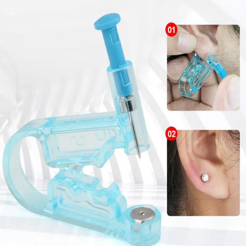 DHgate.com:Disposable Ear Piercing Kit with Stainless Steel Studs and ...