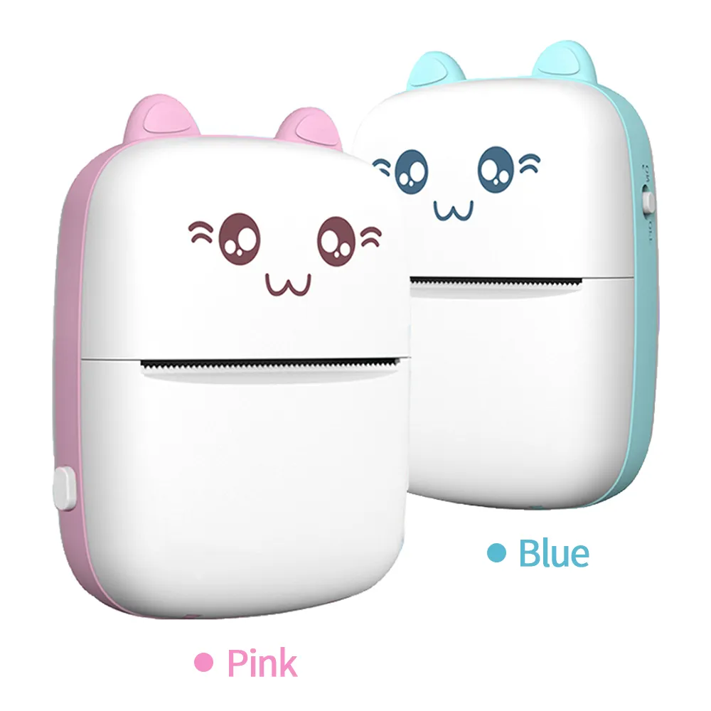 Portable Wireless Thermal Printer: Mini Bluetooth Label Maker, 200dpi ...