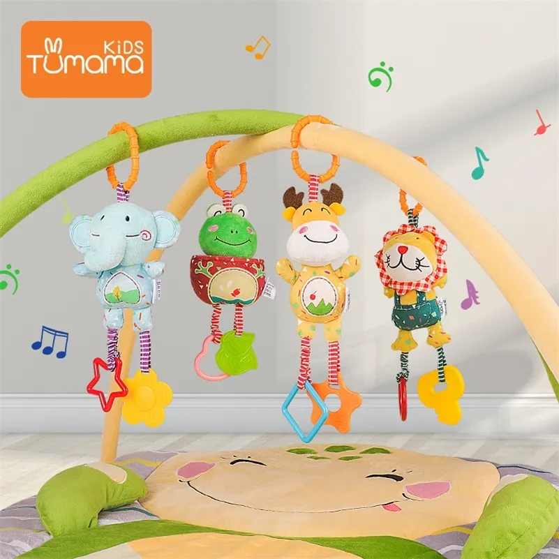 DHgate.com:Multi-Purpose Soft Plush Baby Rattle Toy for Crib, Stroller ...
