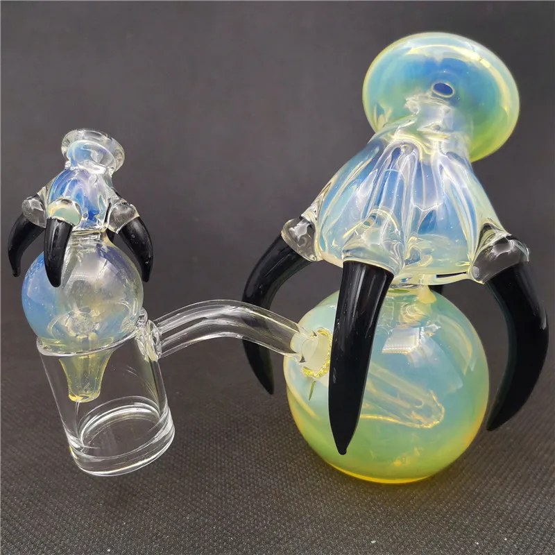 Wholesale Dragon Claw Orb Pearl Bong With 10mm 45 Degree Female Joint ...