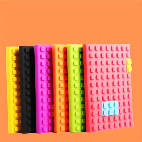 Wholesale Silicone Notebooks Soft Cover Notepads Diary Journal A7/100 ...