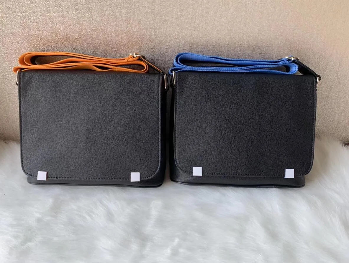 District PM Classic Designer Men's Messenger Bag Cross Body School ...