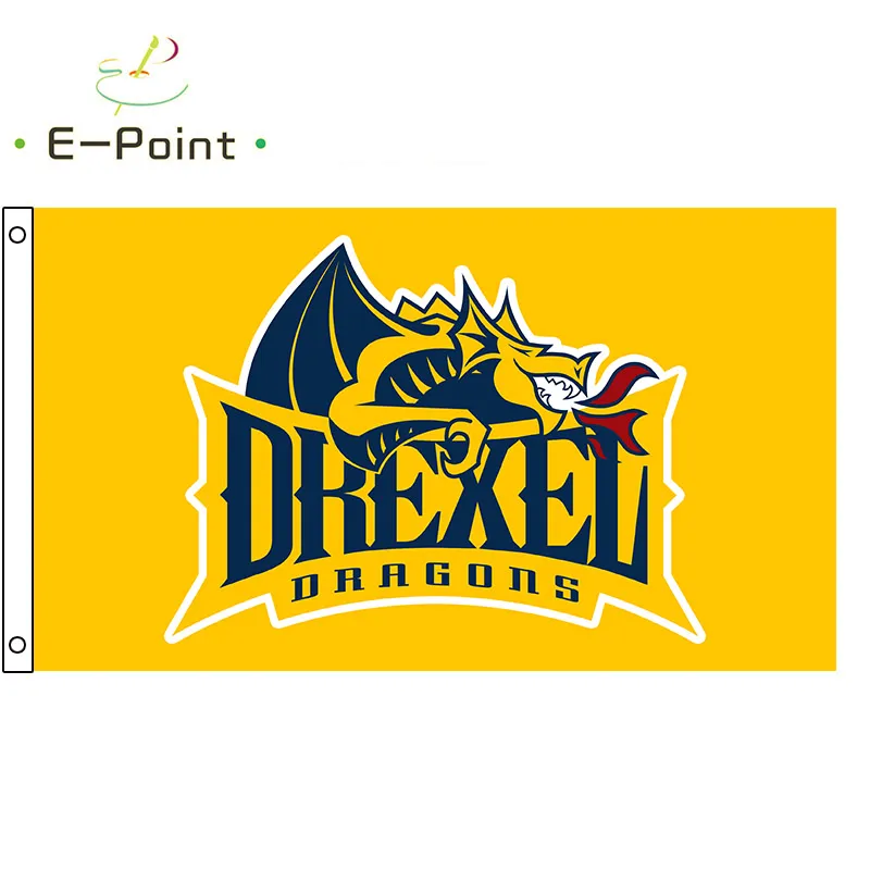 Drexel Dragons Flag Drexel Dragons Happy Holidays Banner Flag State