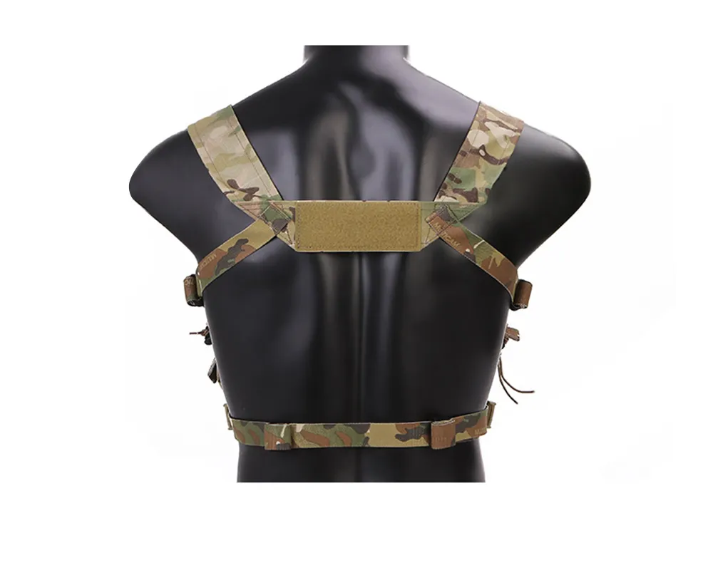 Tactical Chest Rig, Micro Fight Chassis MK3, Airsoft Vest W/ 556 Mag ...