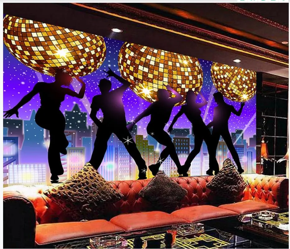 3D Custom Mural Couple Wallpaper For Fashionable Home Decor Perfect For ...