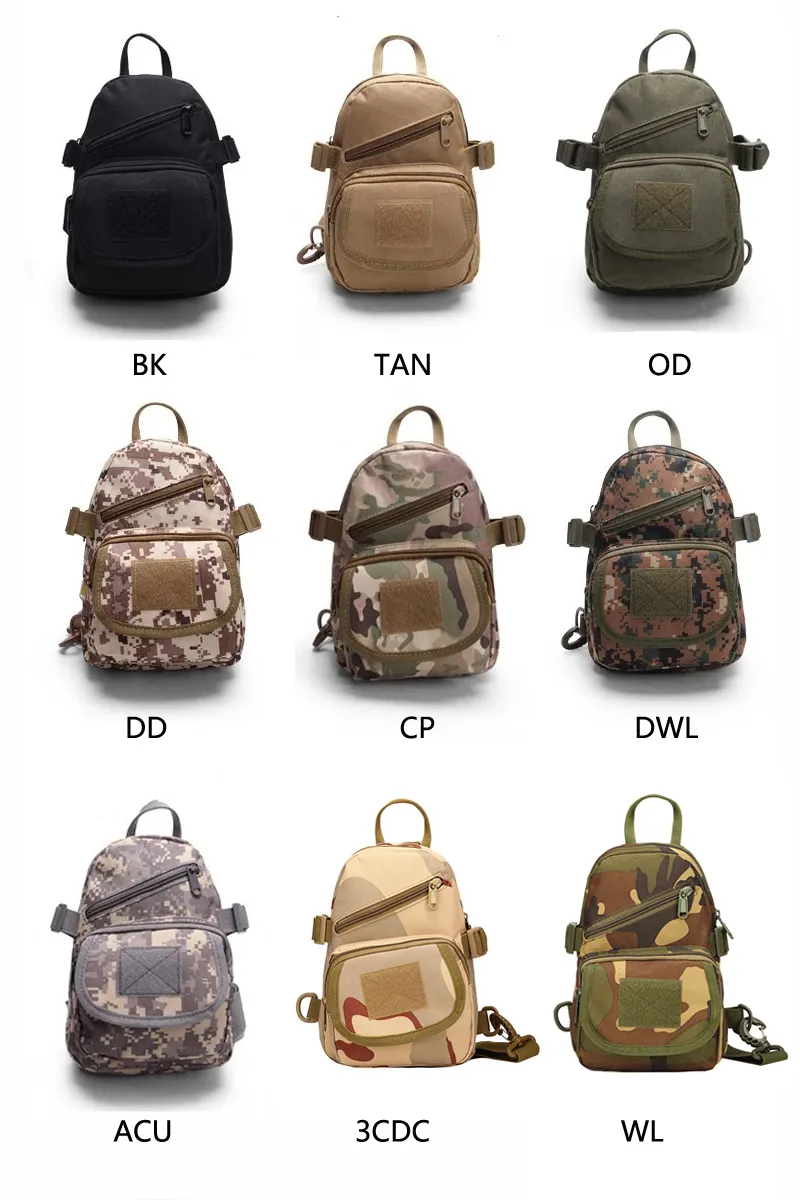 DHgate.com:800D Tactical Molle Chest Bag for Hiking, Hunting, Camping ...