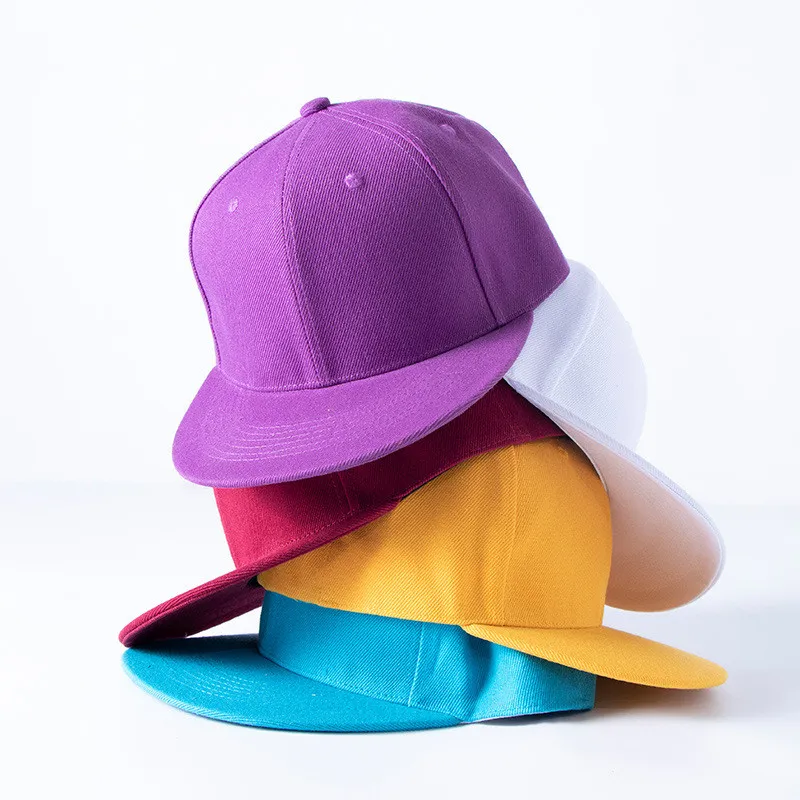 Adjustable Flat Brim Baseball Cap - Hip Hop Style, Sport & Sun ...