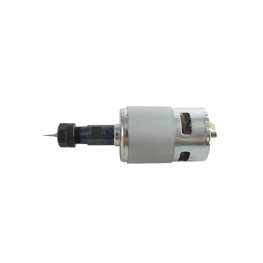Mini DC Spindle Motor 10000 rpm 120W with ER11 Collet Extension Rod for ...