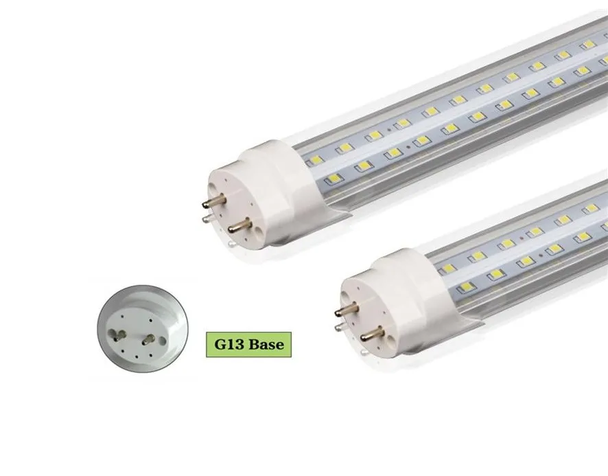 LED T8 Tubes Double Row 2FT 3FT 4FT LED Lights 18W 28W 36W SMD2835 ...