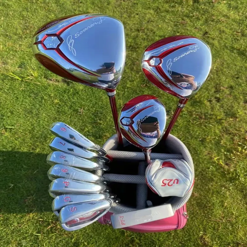 JPX Female Golf Clubs Complete Set - Graphite Shaft Drivers, Fairway ...