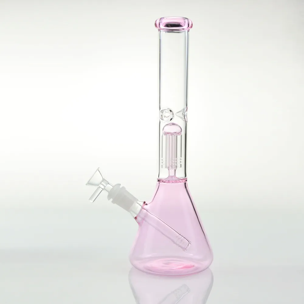 Dropshipping 12 Inch Glass Beaker Bong With 4 Arm Perc, Recycler, Ash ...