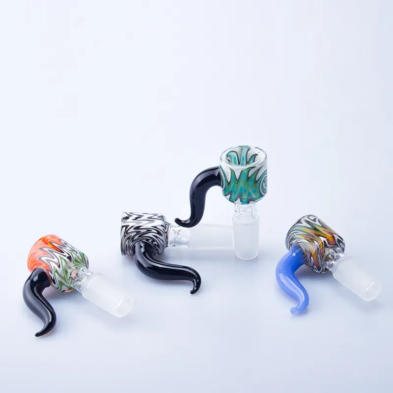 Dreamy CSYC G106 Wig Wag Glass Bowl | Colored Wide Bore Tobacco Pipe ...