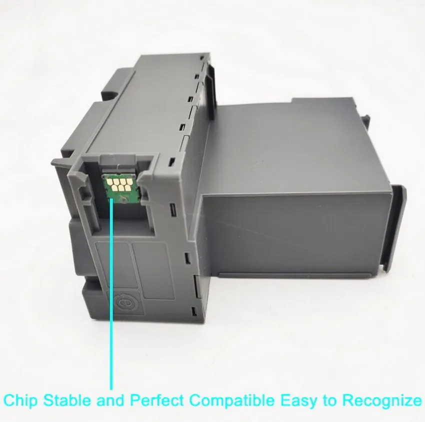 Maintenance Tank with Chip + 4 Replacement Printer Chips - Premium ...