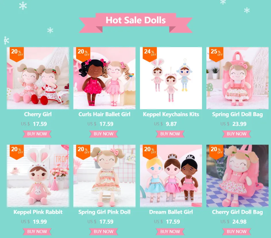 Gloveleya Plush Toys Mother And Child Keppel Stuffed Animals Dolls Cute ...