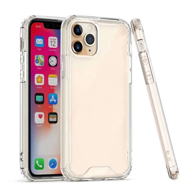Clear Acrylic Phone Case For IPhone & Samsung Galaxy | Drop Protection ...