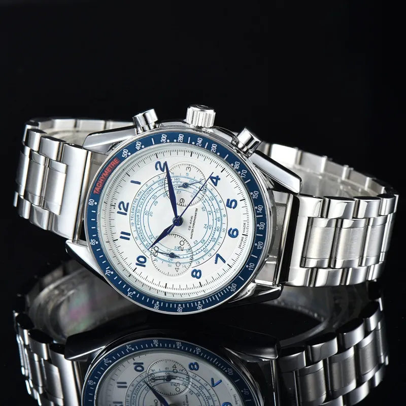 Top Luxury Brand 2023 Mens Mreurio Watch With All Dial Work, Quartz ...