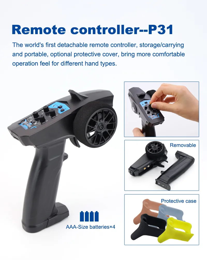 Turbo 1:76 RC Mini Full Proportional Wholesale Electric Race RTR Kit 2 ...