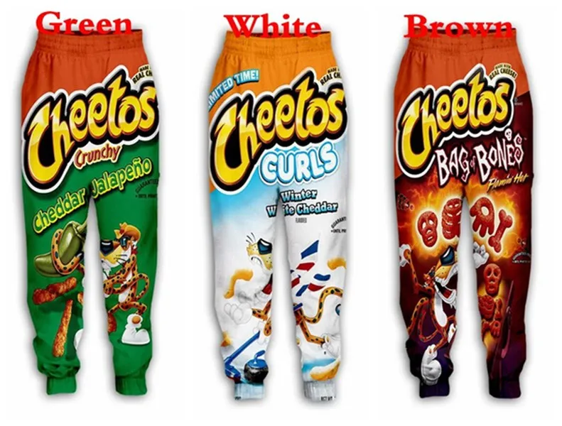 DHgate.com:Cheetos 3D Print Mens Sweatpants, Comfortable Funny Casual ...