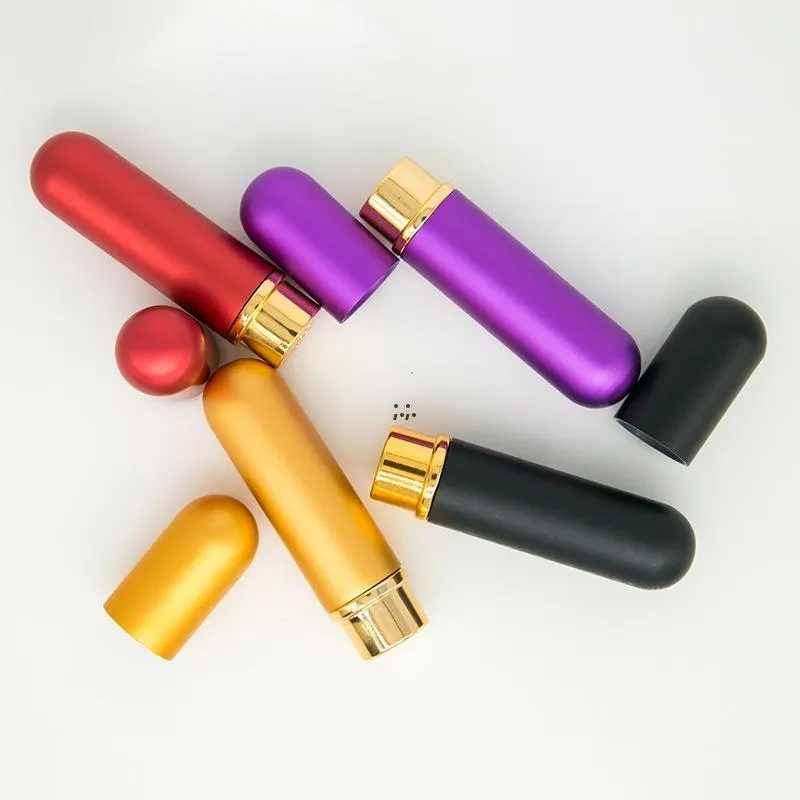 Aluminum Nasal Inhaler Refillable Diffusers Bottles For Aromatherapy ...
