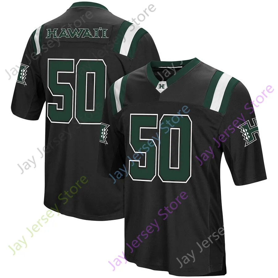 Hawaii Personalized Football Jersey NCAA College Cole McDonald Brayden ...