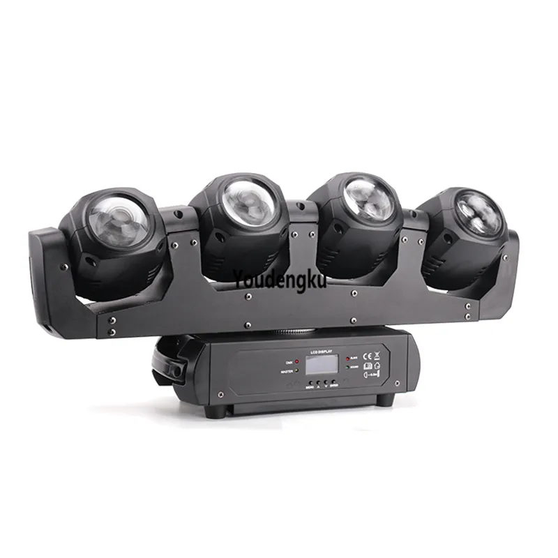 Infinity rotating American DJ moving head LED 4x32W RGBW 4-in-1 spider ...